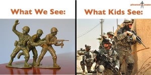 What We See vs. What Kids See (13 Pics)