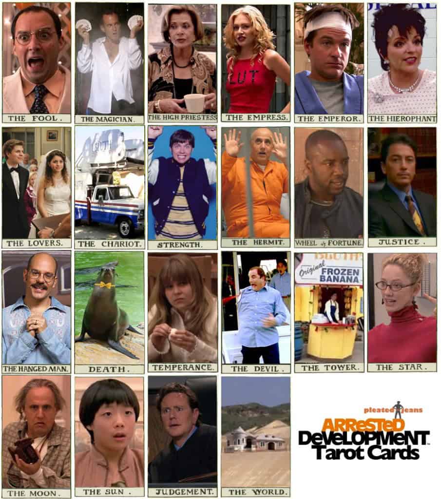 Arrested Development Tarot Cards