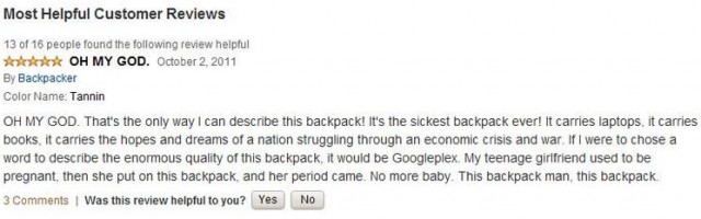 20 of the Funniest Reviews Ever Posted Online