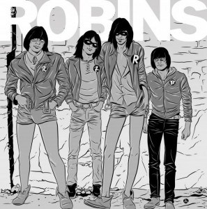 Superhero Album Covers