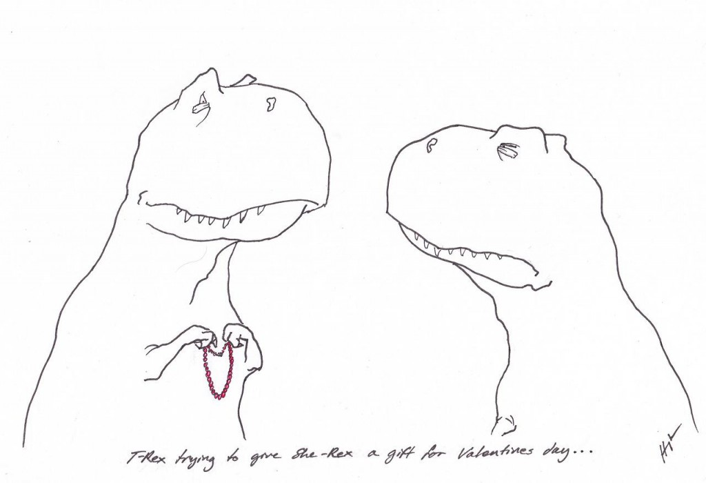 T-Rex Trying Things (20 Pics)