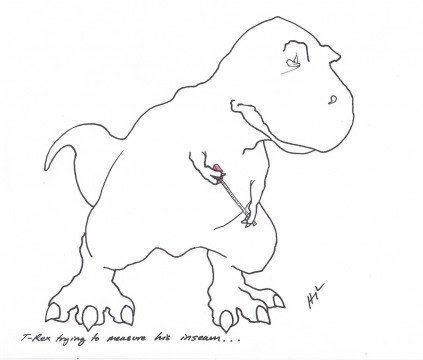 T-Rex Trying Things (20 Pics)