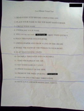 18 Extremely Funny Test Questions