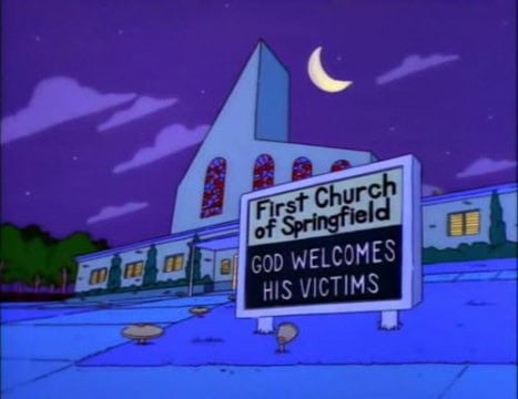 24 More Funny Signs From The Simpsons