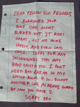 20 Angry Notes From Victims of Theft
