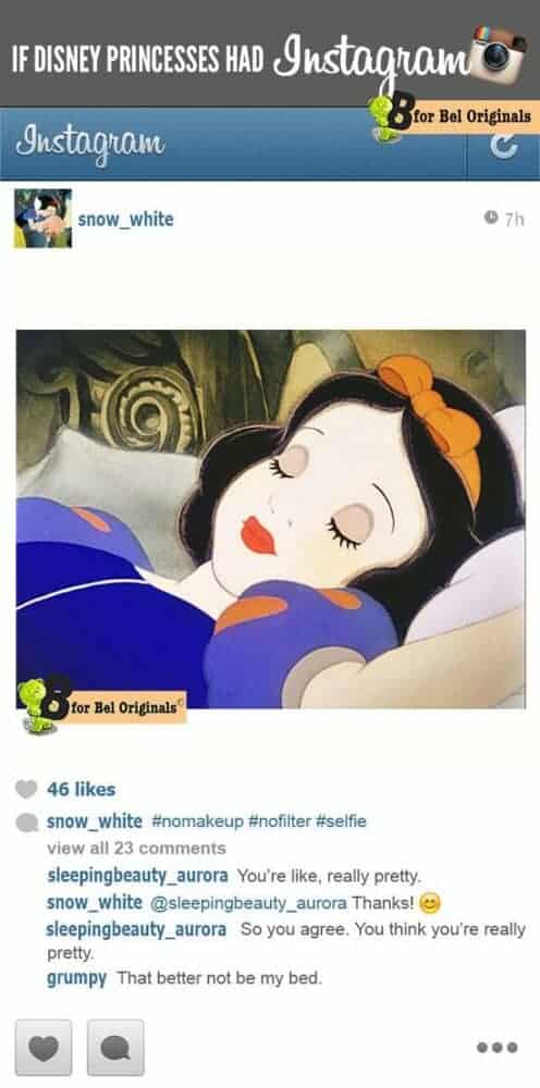 If Disney Princesses Had Instagram (11 Pics)