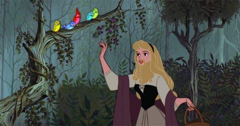 If Disney Princesses Had Beards (12 Pics)