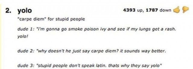 The 22 Funniest Urban Definitions Ever Posted to 'Urban Dictionary'