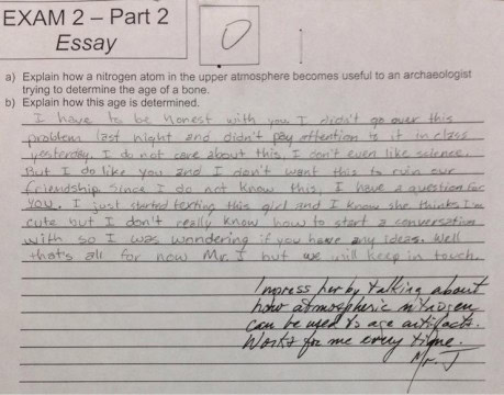 21 Funny Test Answers