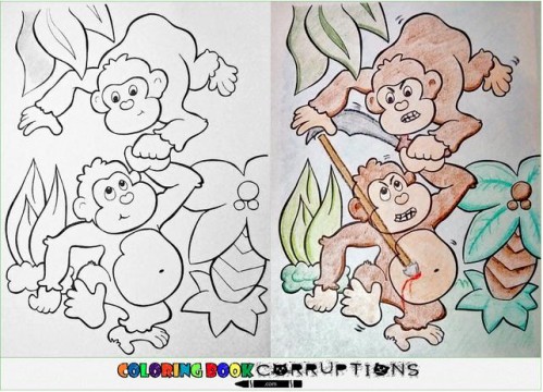 14 Coloring Book Corruptions
