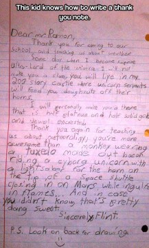 20 Funny Written Notes From Kids