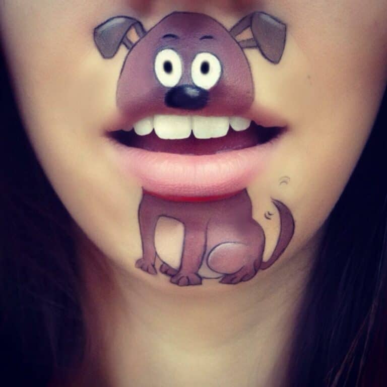 Beautiful Lip Art From Laura Jenkinson