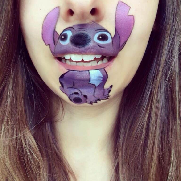 Beautiful Lip Art From Laura Jenkinson