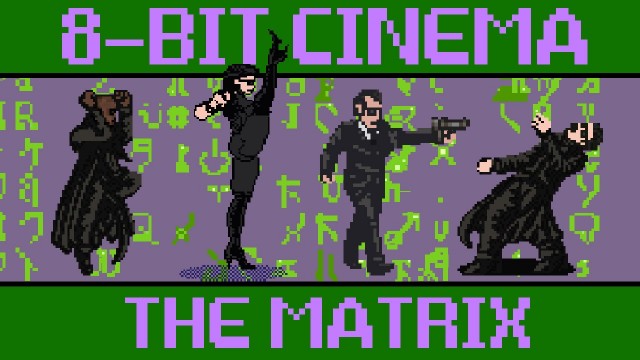 The Matrix Retold as an 8-Bit Video Game