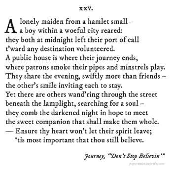 Pop Songs Rewritten as Sonnets (14 Pics)