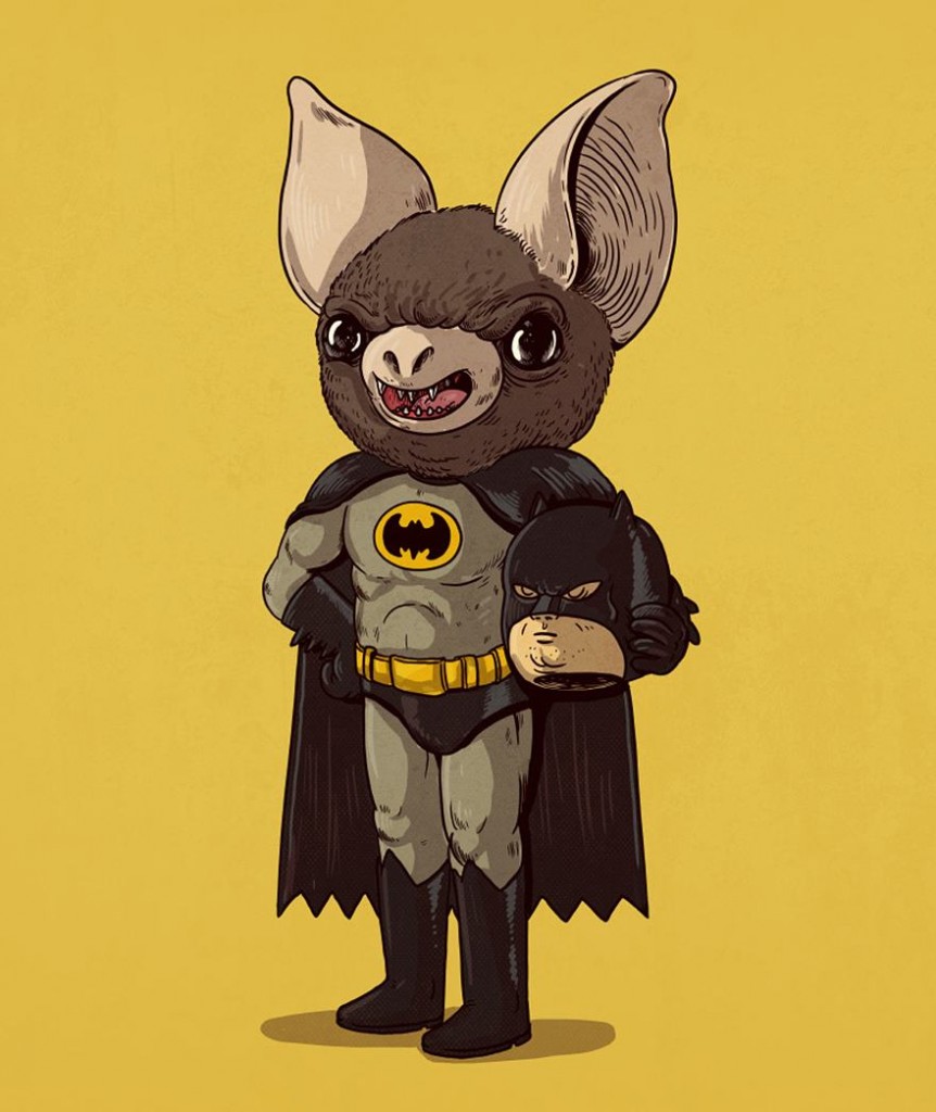 Illustrator Reveals the True Identities of Famous Characters (16 Pics)