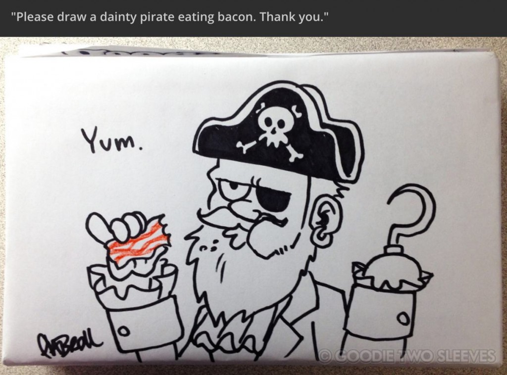 Artist Delivers Funny Custom Drawings With His T-Shirt Orders