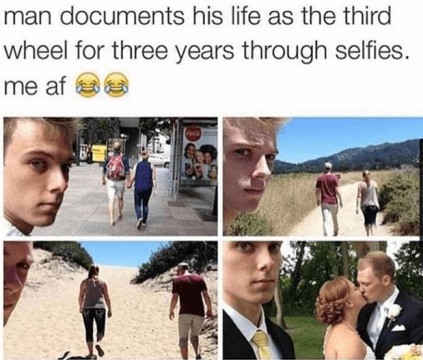 20 Pictures That Perfectly Sum Up the Third-Wheel Lifestyle