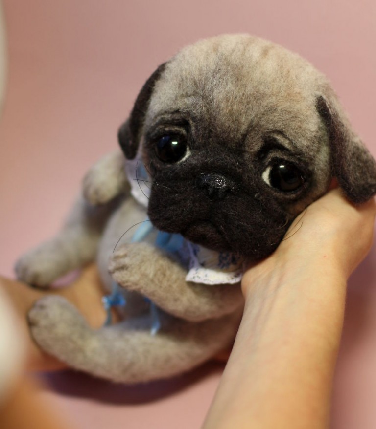These Wool Stuffed Animals Are Realistically Adorable (13 Pics)