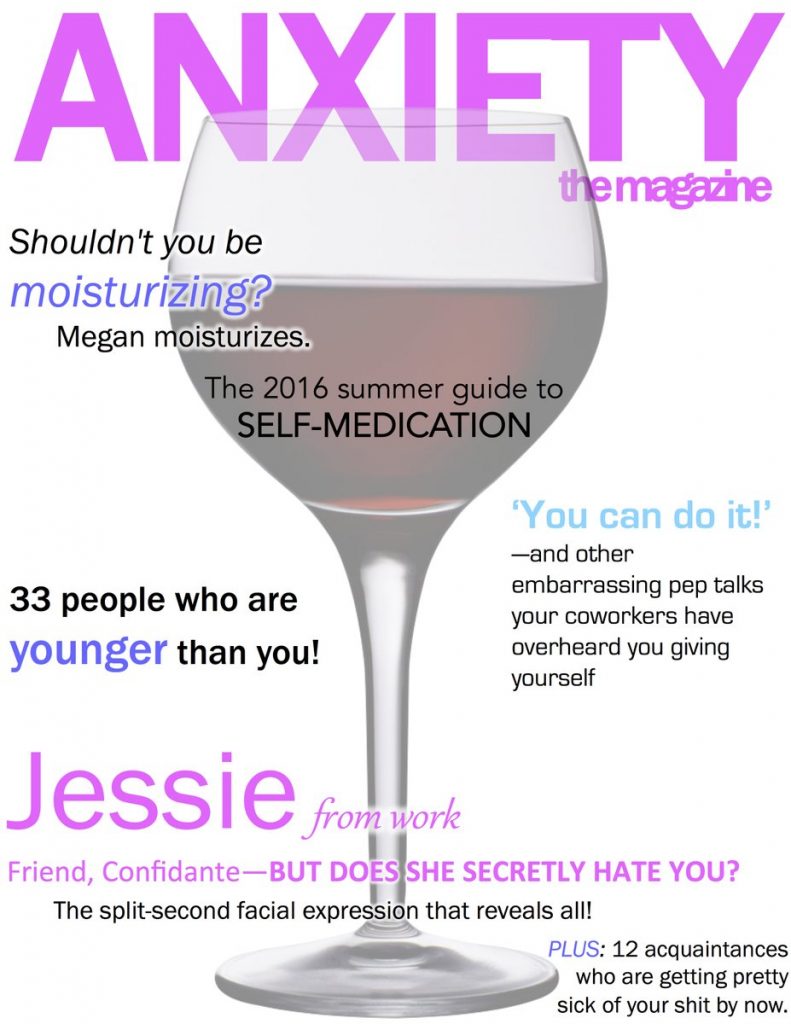 These Fake Covers for 'Anxiety' Magazine Are All Too Real