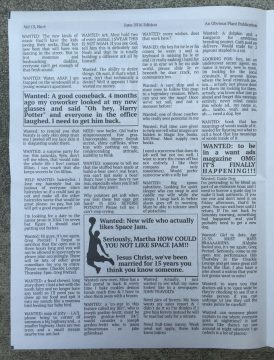 This Fake Want Ads Publication is Filled With Nothing But Jokes