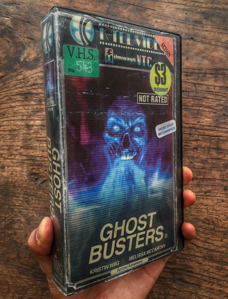 Vintage VHS Covers for Modern Movies