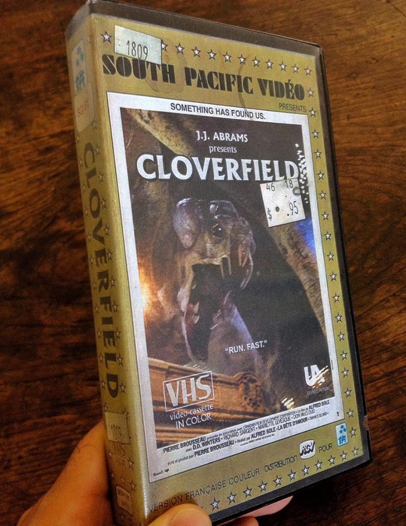 Vintage VHS Covers for Modern Movies