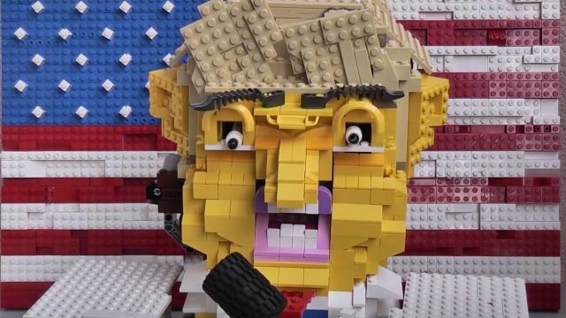 Robotic LEGO Donald Trump Head Is The Stuff Of Nightmares