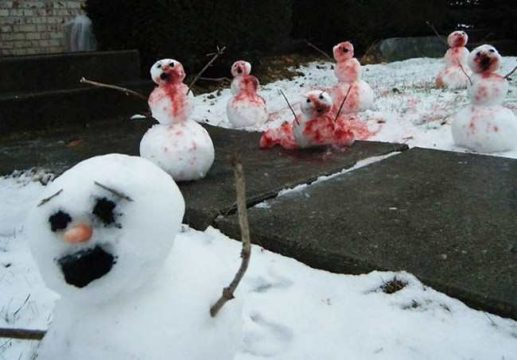 32 Crazy, Weird, Funny Snowmen