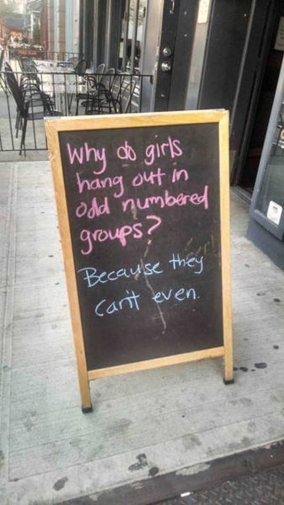 22 Creative and Funny Sidewalk Signs