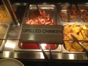 12 Questionable Buffet Items