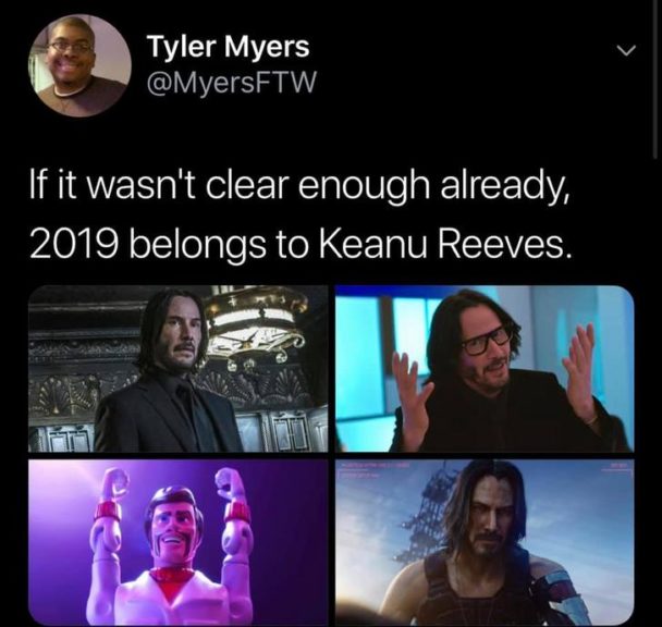 26 Of The Best Keanu Reeves Memes Because Keanu Is, Well, Keanu And ...