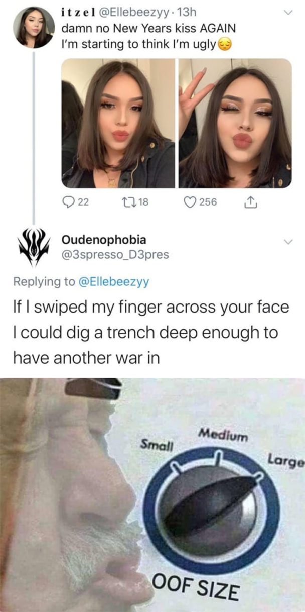 Oof Size Large (25 Memes)