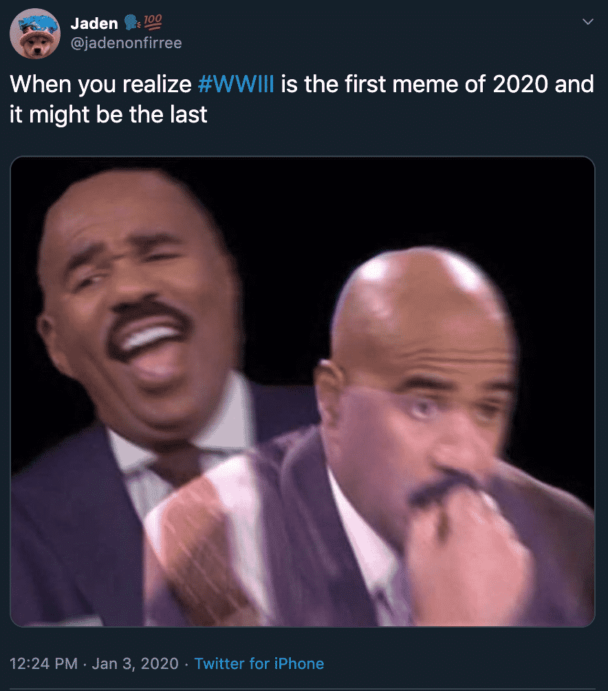 Of Course WW3 Is The First Meme Of 2020 (25 Pics)