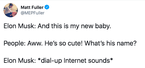 Elon Musk Grimes Baby Named X Æ A-12, Shocking No One