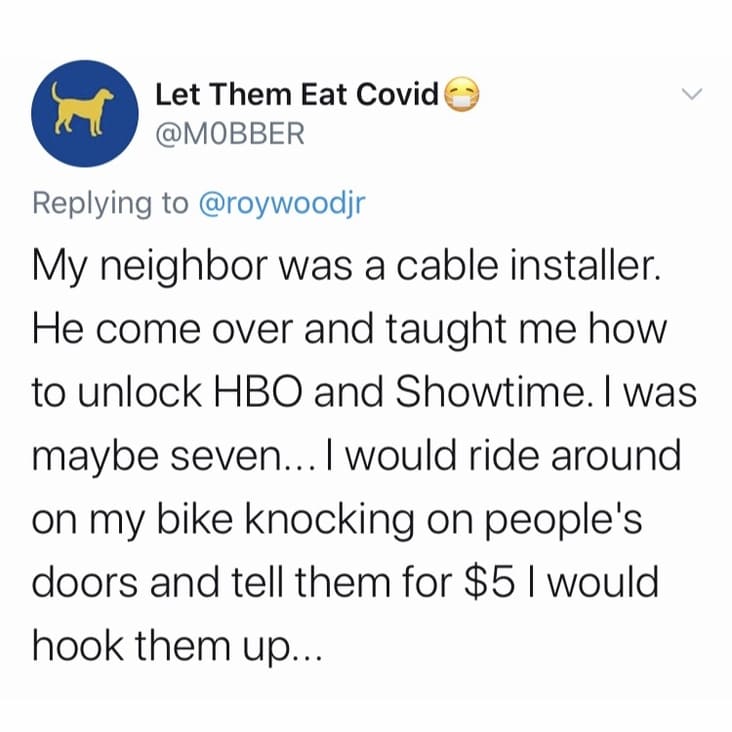Comedian’s Story About Trying To Steal His Neighbor’s Cable Goes Viral ...