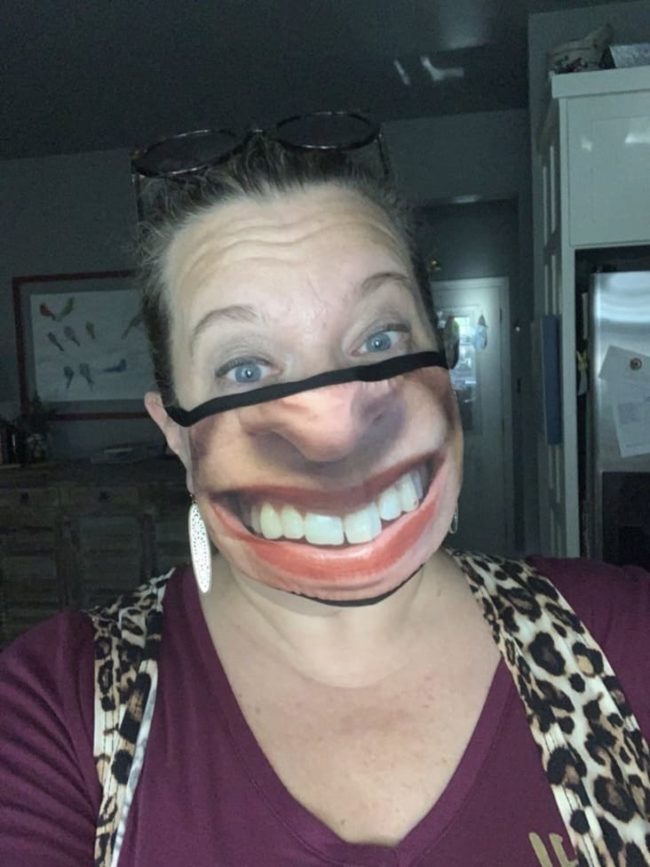 People Are Sharing Their Custom Face Mask Fails (17 Pics)