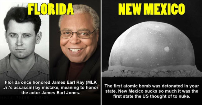 Here Are The Most Embarrassing Facts About Each State (50 Pics)