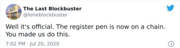 "The Last Blockbuster" Is The Only Twitter Account With Guaranteed Late ...