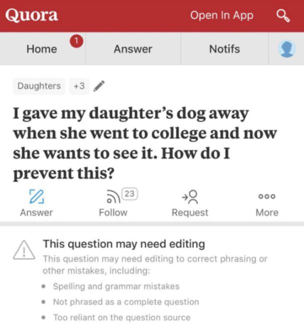 There Are No Stupid Questions, But There Are Crazy Questions, And Quora ...