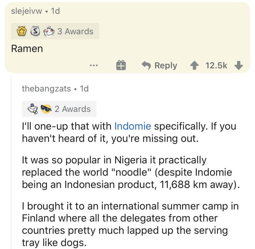 Favorite Poverty Meals Aren't Less Delicious If You Have Money Now