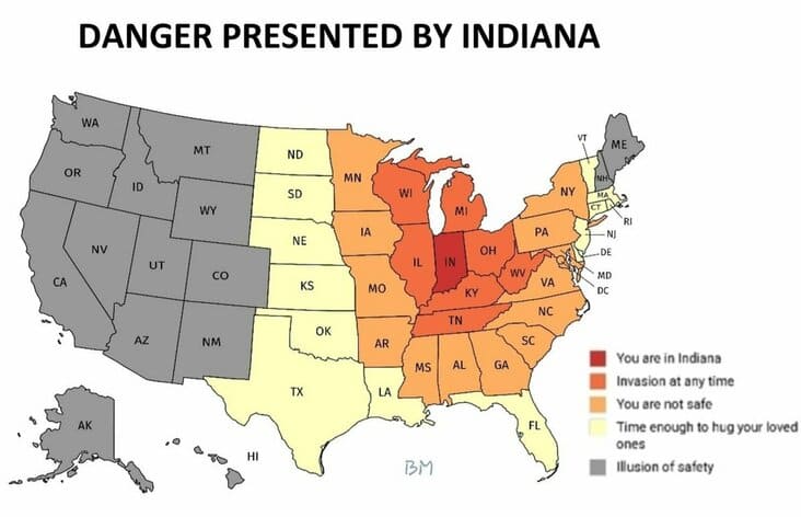 These Maps Aren't Helpful Unless You're Looking For A Laugh (25 Pics)