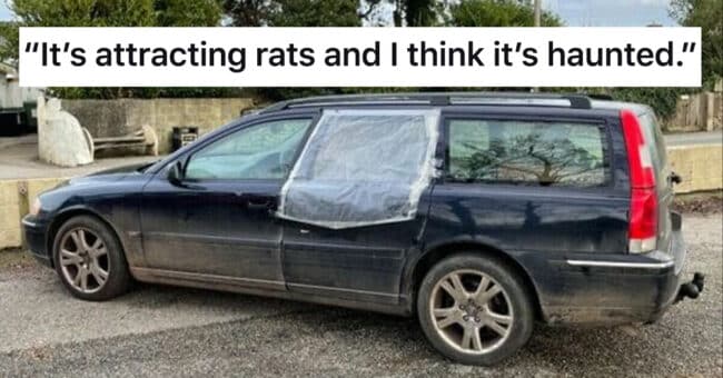 Guy Sold His 'Haunted' Car After Going Viral For Funny Ad