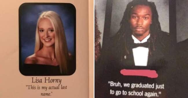30 Funny Yearbook Quotes From That Kid You Forgot About