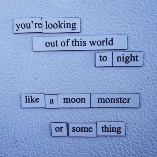 Fridge Poetry From The 'Depressing Fridge Poems' Instagram (25 Pics)