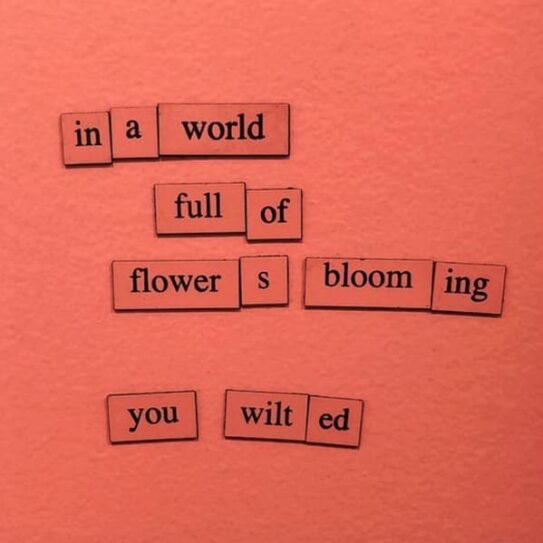 Fridge Poetry From The 'Depressing Fridge Poems' Instagram (25 Pics)