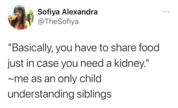 Funny Only Child Jokes You Can Laugh At By Yourself (21 Tweets)