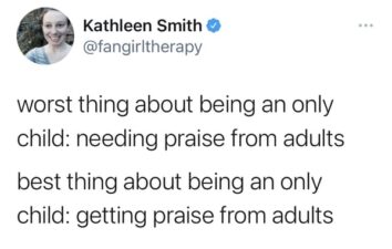 Funny Only Child Jokes You Can Laugh At By Yourself (21 Tweets)