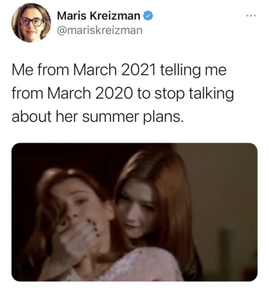 22 Of The Best 'March 2020 vs March 2021' Memes To Kick Off The Month