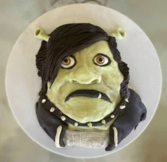 Baker Creates Cakes That Range From Cute To Unsettling Using “Cursed ...